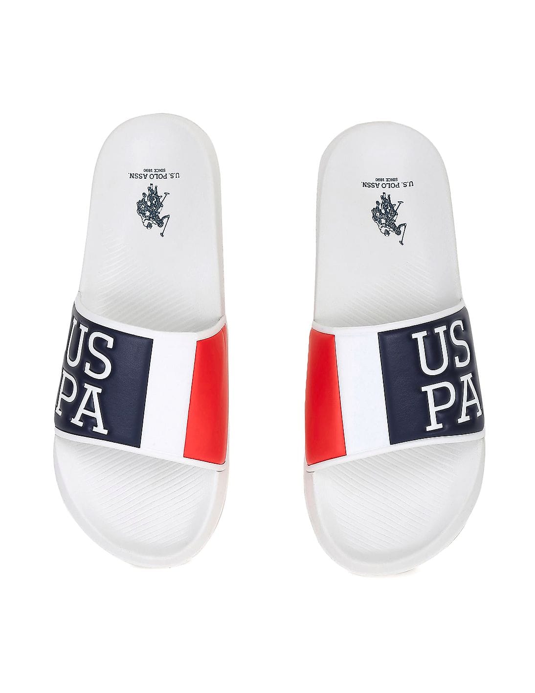 Buy U.S. Polo Assn. Men Open Toe Logo Lacey 2.0 Slides - NNNOW.com
